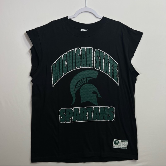 Vintage | Shirts | Vintage Msu Michigan State University Spartans ...